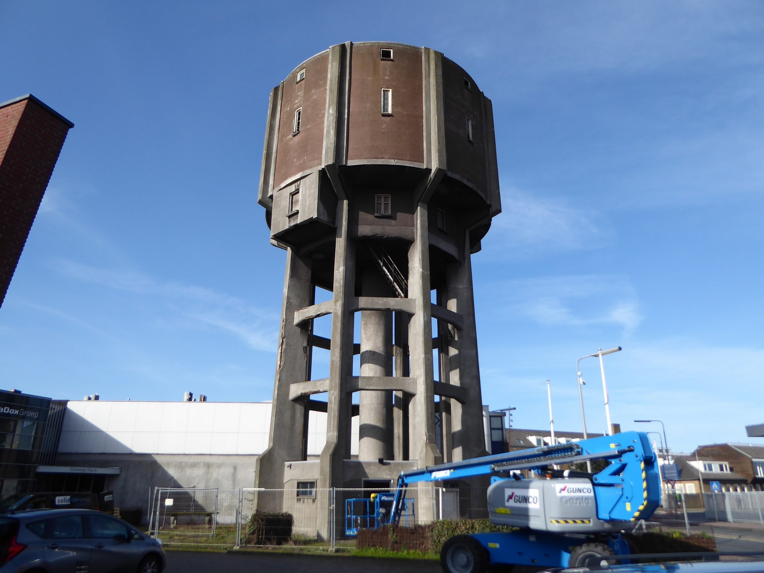 Monumentale watertoren wordt in ere hersteld. - Solid Services Engineering