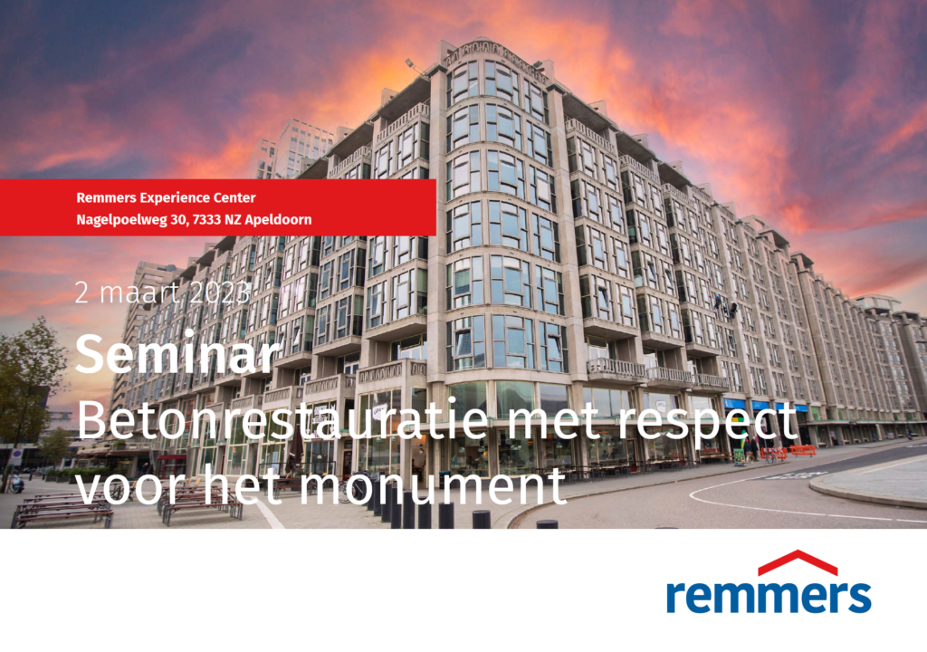 Seminar 'Betonrestauratie met respect voor het monument' - Solid Services Engineering